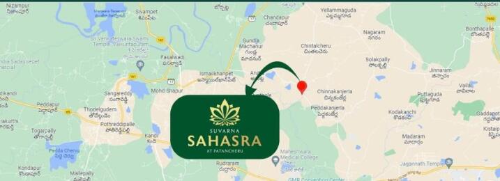 Suvarna Bhoomi Infra Developers Pvt Ltd Suvarna sahasra Map ...