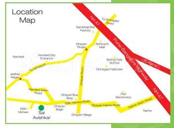 Suyog Anjani Avishkar Associates Sai Avishkar Map - Dhayari, Pune ...