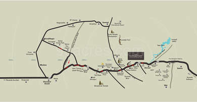 SVB Realty SVB Future City Map - Kikvi, Pune Location Map