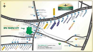 SVP Developers SVP RPG Temple City Map - Ozhukkavakkam, Tiruvannamalai ...