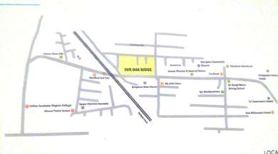 SVR Constructions SVR Oak Ridge Map - Horamavu Agara, Bangalore East ...