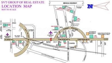 SVT Group Jaipur SVT ORB City Map - Chaksu, Jaipur Location Map