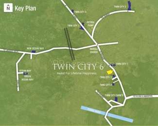 Swami Group Builders Swami Twin city 6 Map - Navsari Maroli Main road ...