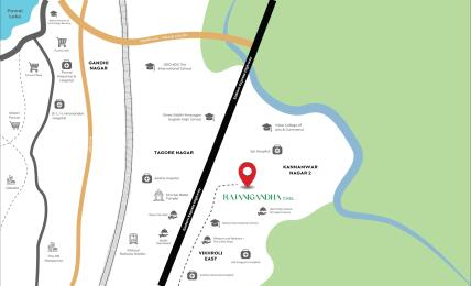 Swami Krupa Infra Venture Swami Rajanigandha CHSL Map - Vikhroli East ...