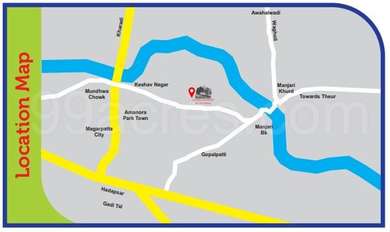 Swami Samarth Developers Swami Samarth Apartment Map - Manjri, Pune ...