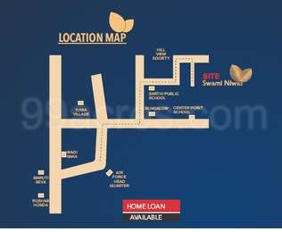 Swami Samarth Krupa Infrastructure Swami Niwas Map - Dabha, Nagpur ...