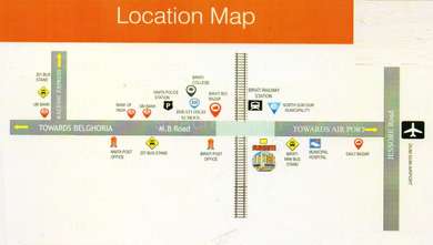 Swapno Developers Swapno Sukriti Complex Map - Birati, North Dumdum ...
