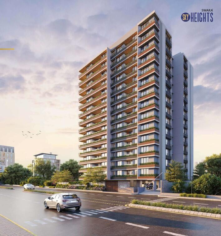 Swara Skyheights Naranpura, 132 Ft Ring Road | Price List & Brochure ...