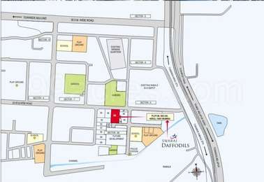 Swaraj Builders Swaraj Daffodils Map - Sector 29C Airoli, Navi Mumbai ...