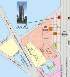 Swaraj Builders Swaraj Tulsi Map - Chembur East, Mumbai Location Map