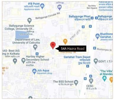 Swastic Projects Swastic Hazra Map - Gariahat, Kolkata Location Map