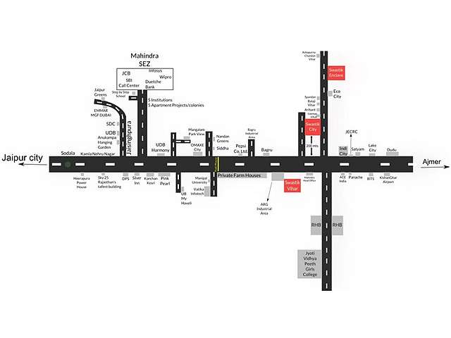 Swastik Vihar Bagru, Jaipur Resale Price List, Brochure, Floor Plan ...