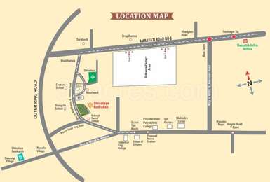 Swastik Infrastructure Swastik Shivalaya Rudraksha Map - Hingna, Nagpur ...