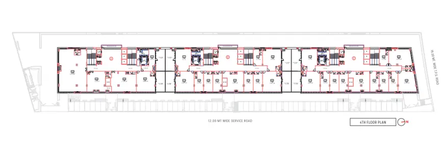 Bare shell Office Space for sale in Swati Trinity Shela Ahmedabad ...