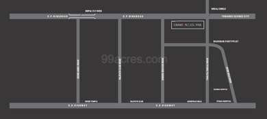 Swati Procon Swati Crimson Map - Thaltej, Ahmedabad West Location Map