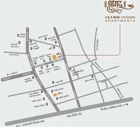 Swayam Inc Swayam Shreemad Glory Map - Vatva, Ahmedabad East Location Map