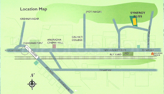 Synergy Bliss Guwahati, Bamunimaidam Resale Price List, Brochure, Floor ...