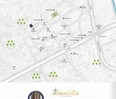 Takshraj Buildcon LLP The Attraction Map - Sargasan, Gandhinagar ...