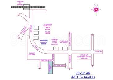 Tamil Nadu Housing Board TNHB Flats Map - Ambattur, Chennai Location Map