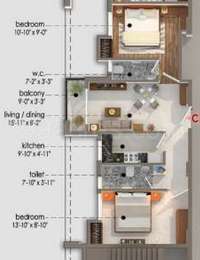 2 BHK Apartment / Flat for sale in Tapa Lux Insignia Thakurpukur ...