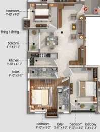 2 BHK Apartment / Flat for sale in Tapa Lux Insignia Thakurpukur ...