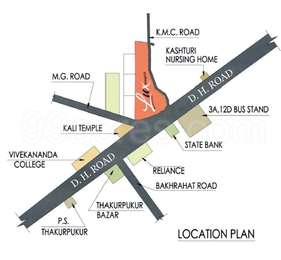 Tapa Jyoti Construction Tapa Lux Insignia Map - Thakurpukur, Kolkata ...