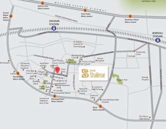 Tasmai Shree Tasmai Borivali Shalimar CHS Map - Borivali West, Mumbai ...