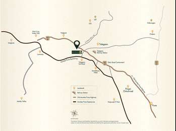 Sense 66 By TATA Value Homes Map - Talegaon, Pune Location Map