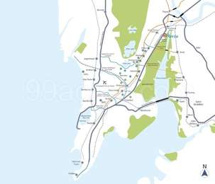 Tata Housing Tata Gateway Towers Map - Mhada Colony, Mulund Location Map