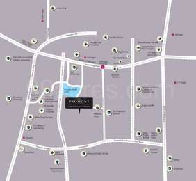 Tata Housing Tata The Promont Map - Banashankari, Bangalore Location Map