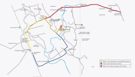 Techton Lifespaces Techton Akhand Map - Vasai, Mumbai Location Map