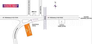 Ten Square Chennai Developers Ten Square Vijay Map - Manapakkam ...