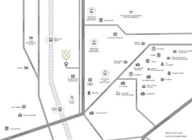 Raymond Realty Raymond The Address by GS Map - Bandra East, Mumbai ...