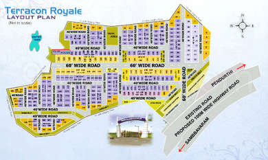 Residential land / Plot for sale in Terracon Royale Pendurthi ...