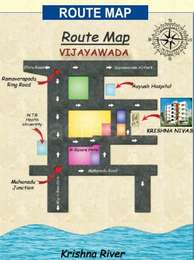 TCPL Krishna Nivas Map - Sri Ramachandra Nagar, Vijayawada Location Map