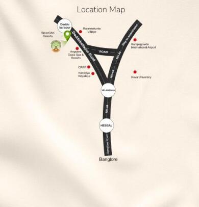 Thapovan Projects Thapovan Silver Oak Pearl Map - Addevishvanathapura ...
