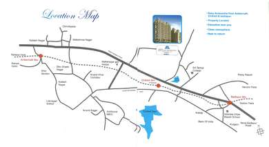 Tharwani Constructions Tharwani Meghna Montana Map - Ambernath, Mumbai ...