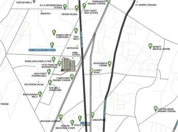 The Baya Company The Baya Central Map - Lower Parel, Mumbai Location Map