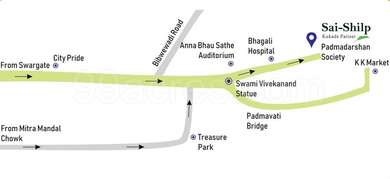 The Nest Constructions The Nest Sai Shilp Map - Bibwewadi, Pune ...