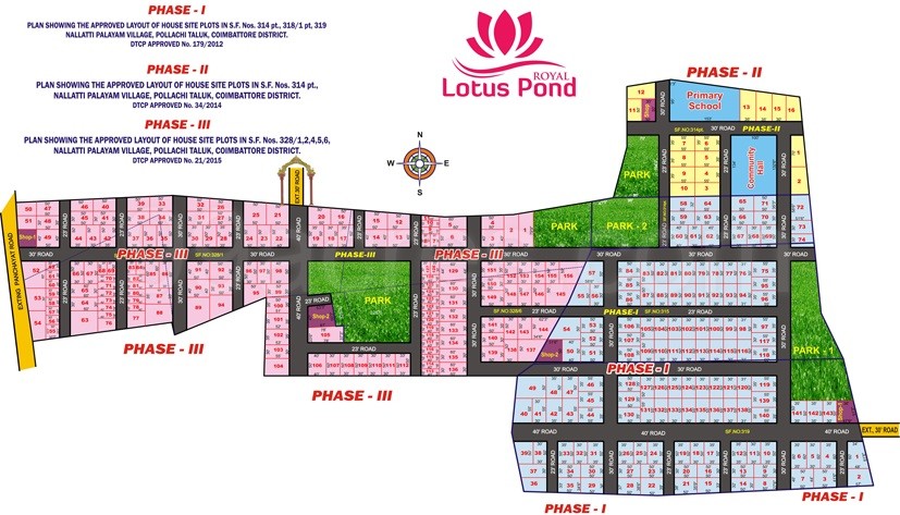 Royal Lotus Pond Coimbatore, Kinathukadavu | Price List & Brochure ...