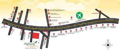 The Royal Lands And Nest CHS The Royal Highway MegaCity Map - Kolathur ...