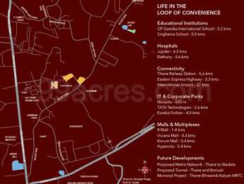 The Wadhwa Group and Terraform Realty Elite Solitaire Map - Kolshet ...