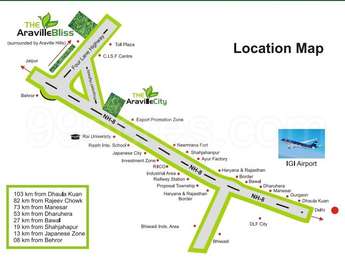 The Walnut Company Builders The Walnut Araville Bliss Map - Behror ...