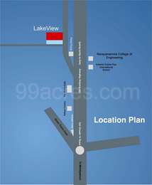 Theme Ambience Constructions Builders Theme Ambience Lake View Map ...