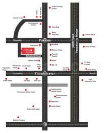 Thiru Promoters Thiru Dream Homes Map - Thiruninravur, Thiruvallur Location Map