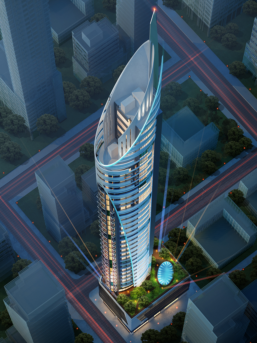 Tiger O2 Tower Dubai, Jumeirah Village Circle | Price List, Brochure ...