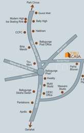 Tirumala Group Tirumala Tiru Casa Map - Ballygunge, Kolkata Location Map