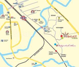 Tirupati Balaji Group Tirupati Balaji Kashish Park Map - Panvel, Navi ...