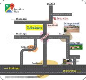 TMR Group Hyderabad TMR Swasthalam Map - Kothur, Hyderabad Location Map
