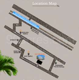 TN Associate TN Sanctum Palacio Map - Bansdroni, Kolkata Location Map